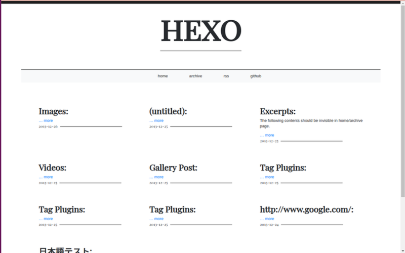 Themes | Hexo